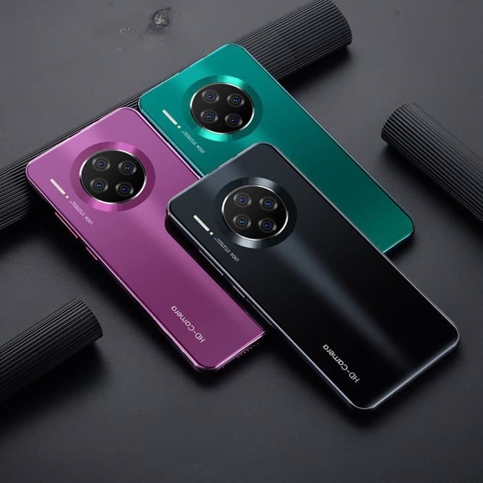 6,1 pouces smartphone grand écran Android 9.1 smartphone HD écran 8 ...