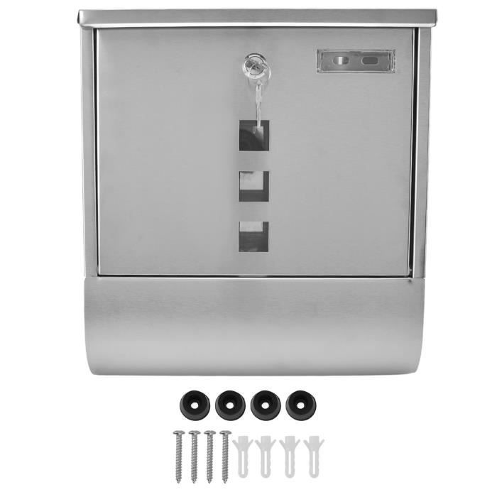 Minifinker Boîtes de poste Boîte aux Lettres Style Européen Fente ...