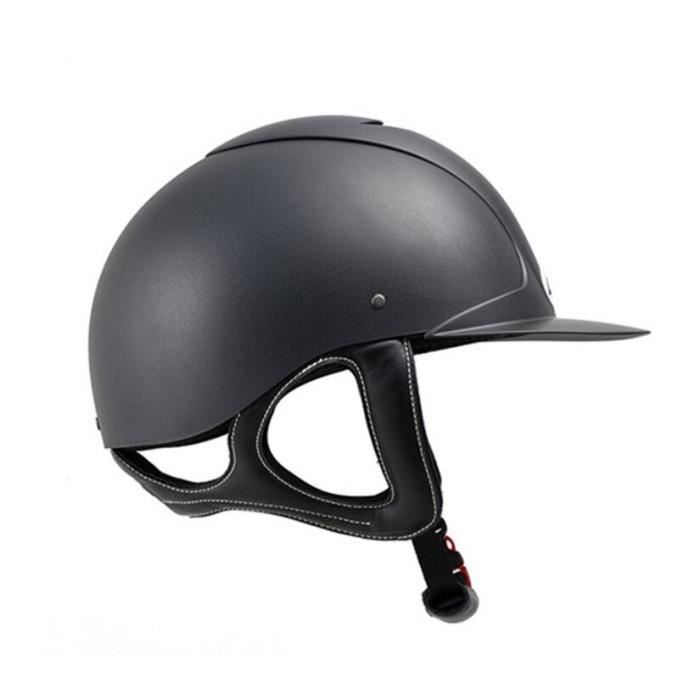 Casque d'équitation enfant GPA-Reithelme Jimpi 2X - black/black - 54 - Cdiscount Sport