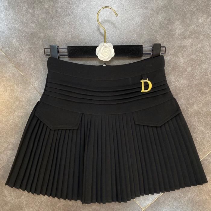 Jupe,Mini jupe plissée taille haute, courte, Streetwear, pour femmes ...