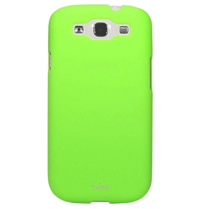 Coque Galaxy S3 i9300 puro soft cover verte fluo - Cdiscount Téléphonie