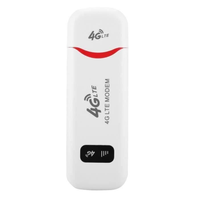 Clé USB pour modem 4G LTE USB 100 Mbps Adaptateur Réseau Sans Fil Portable WiFi Routeur Modem ...