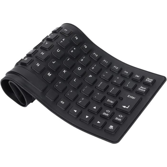 Clavier En Silicone Étanche, Clavier Flexible Pliable, Clavier De Jeu ...
