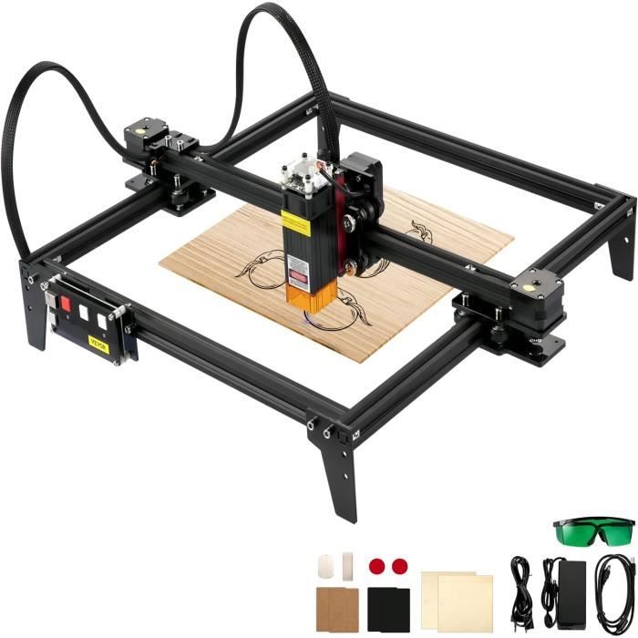 Machine À Graver Laser Mini Graveur Laser Cnc 5,5 W Zone De Gravure ...