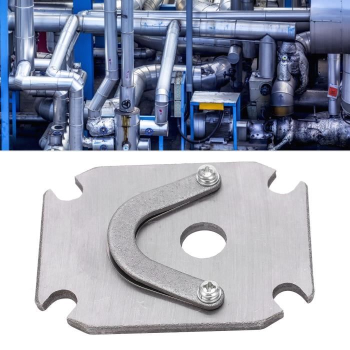 Plaque de Vanne Compresseur - SURENHAP - Remplacement - Fonte - 48x72 mm - Accessoires Inclus ...