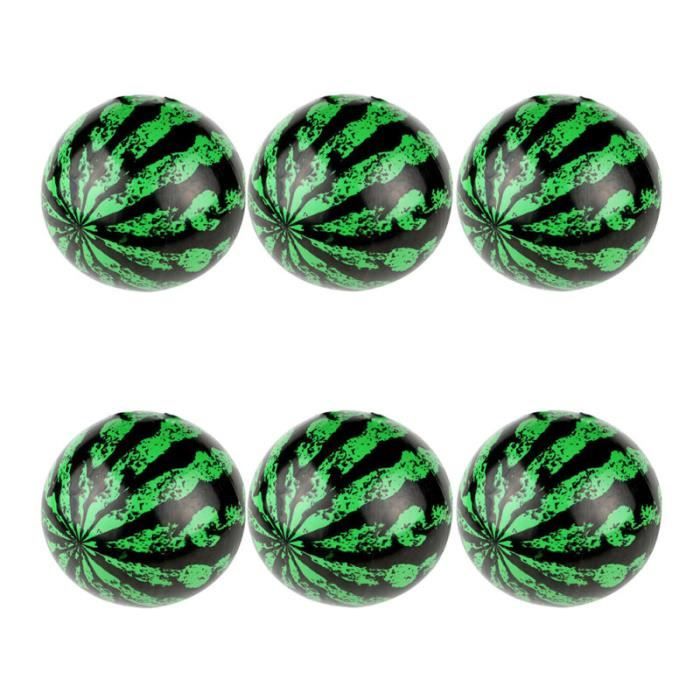 6pcs pouces modèle de melon d'eau gonflable Beach Toy Summer Playground ...