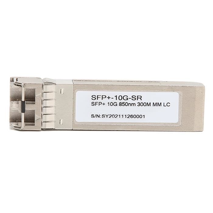 TMISHION Module SFP+ 10G Module 10G SFP + 10GBASE SR 850nm 300 mètres ...