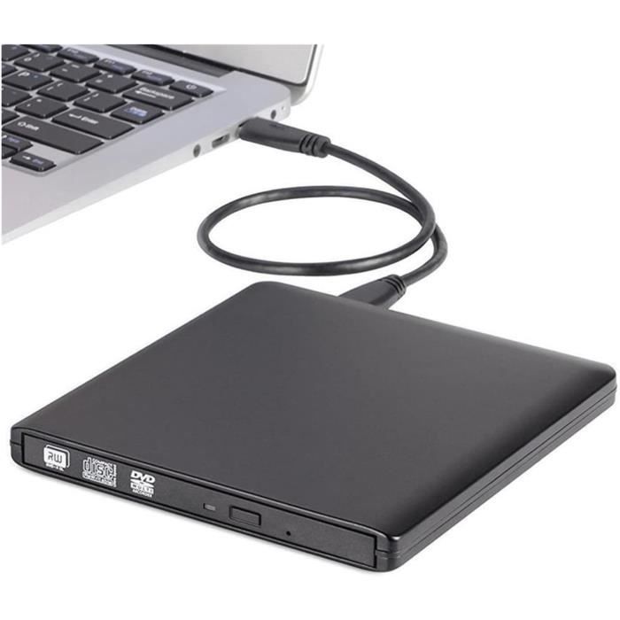 Lecteur Dvd Portable Lecteur Externe Usb 3.0 Graveur Dvd Lecteur Dvd-Rw ...