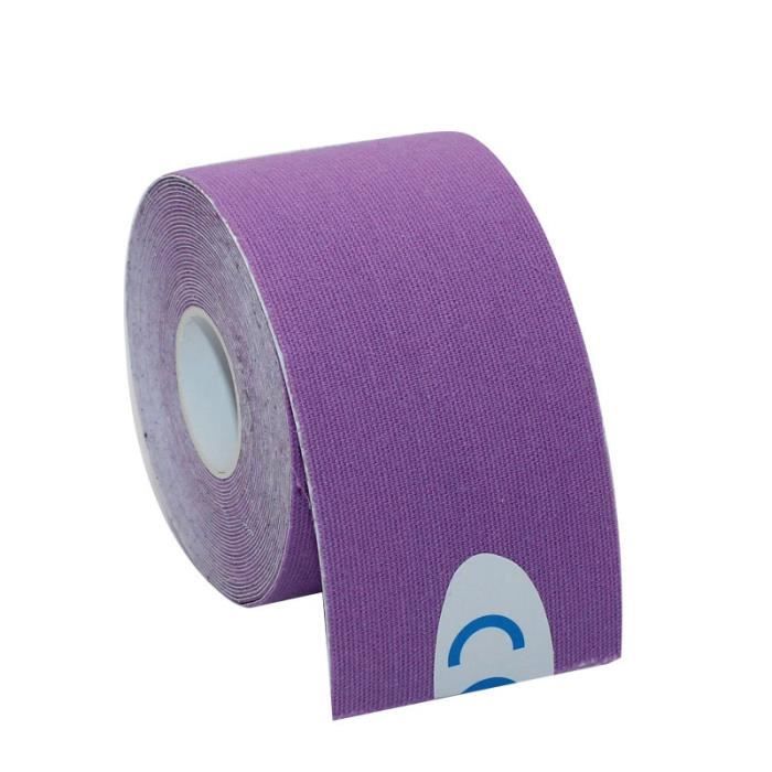 RUBAN ADHESIF ELECTRICITE,Lavender-5cm x 5m--Bandes adhésives en coton ...
