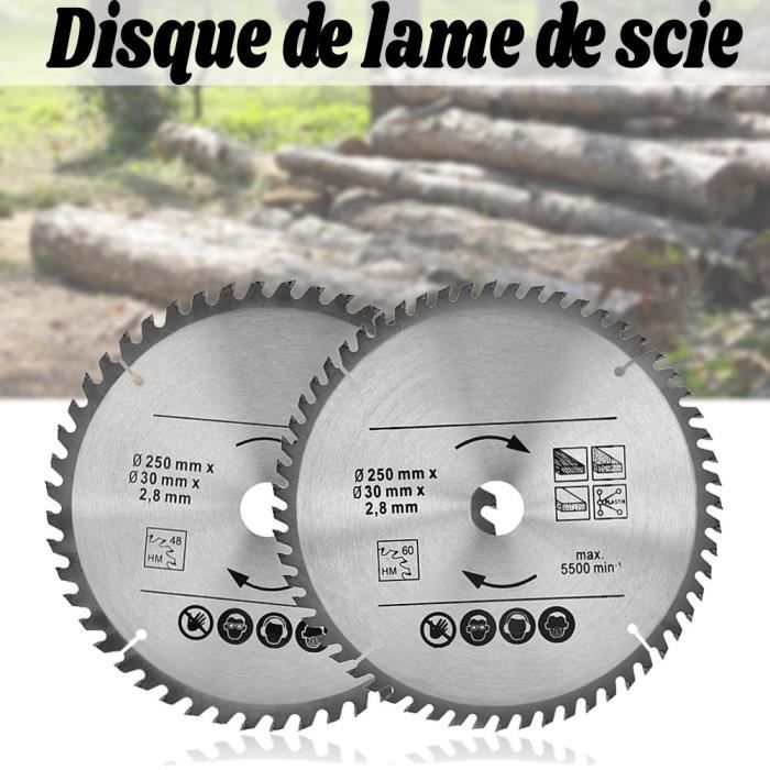 Disque de lame de scie d'alliage de carbure haute dureté et robuste ...