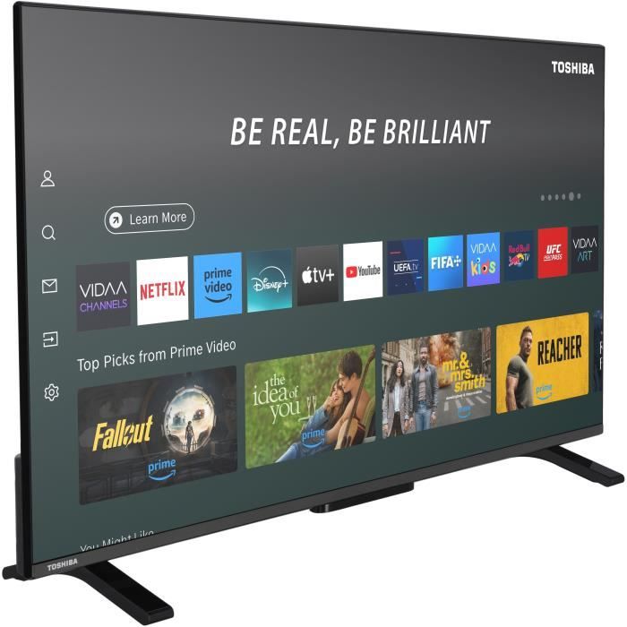Toshiba 40QV2F63DG - TV QLED 40'' (100 cm) - FHD 1920x1080 - DTS ...