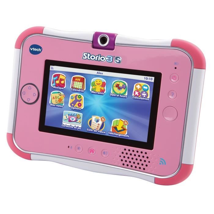 VTECH Tablette Storio 3S Rose (Sans Power Pack) - Cdiscount Jeux - Jouets