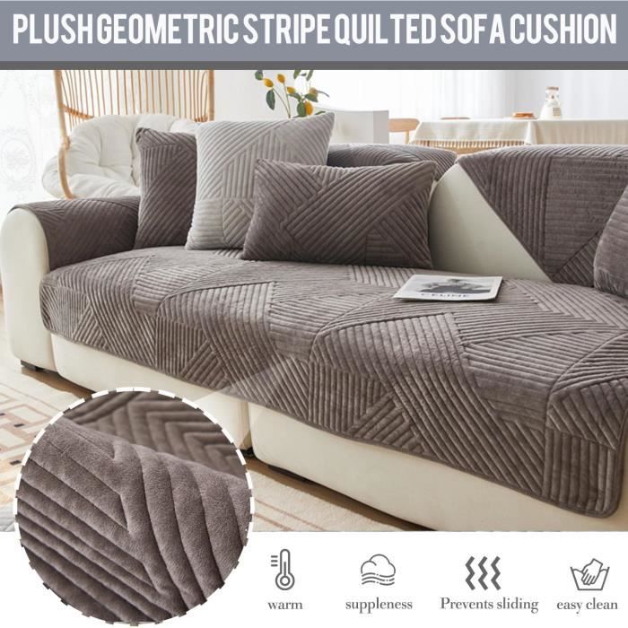 Housses De Canape-Couvre Canape D'Angle 4-3-2-1 Places Couverture De ...