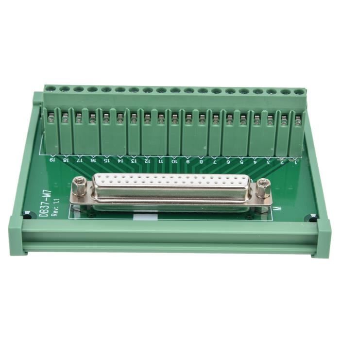 JIE Module Adaptateur De Bornier Module De Bornier Db37-M7, Bornier ...