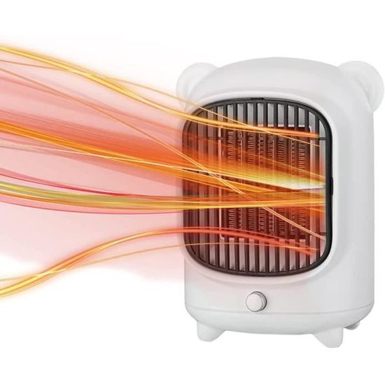 Chauffage D'appoint,Radiateurs Électriques 500W,Radiateurs Soufflants ...