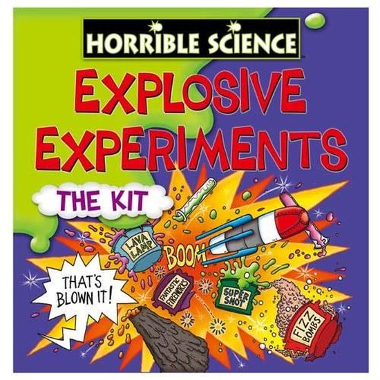 Horrible Science Kit - Explosive Experiments - Cdiscount Jeux - Jouets
