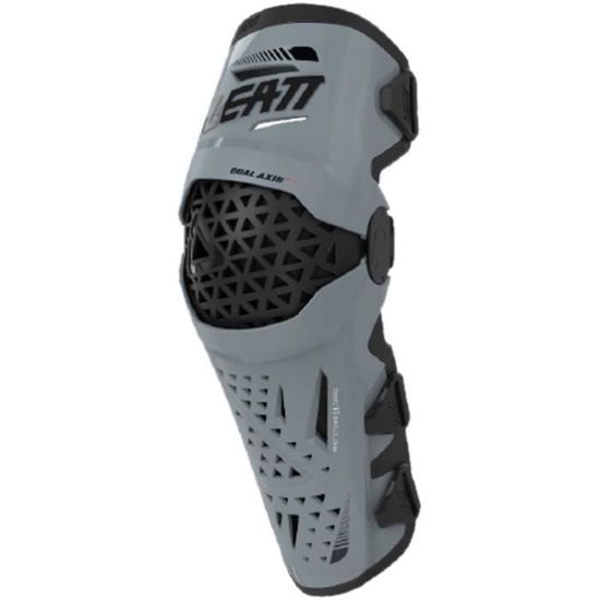 Genouillère de moto Leatt Dual Axis Pro Forge - forge grey - 2XL ...