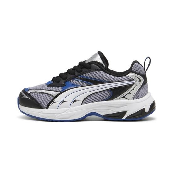 Baskets enfant Puma Morphic PS Gray fog/cobalt glaze/noir - Cdiscount Chaussures
