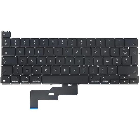Clavier Azerty Fr Français Standard Remplacement Pour Macbook Pro ...