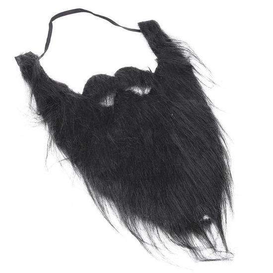 Zerodis Barbe de simulation (Noir) Stimulé Fausse Barbe Drôle Fausse ...