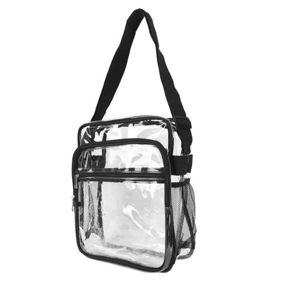 ZERONE Sac à main transparent en PVC Sac à bandoulière transparent mode ...