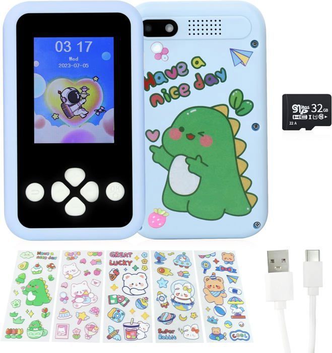Smartphone pour enfants, téléphone portable pour enfants avec fonction ...