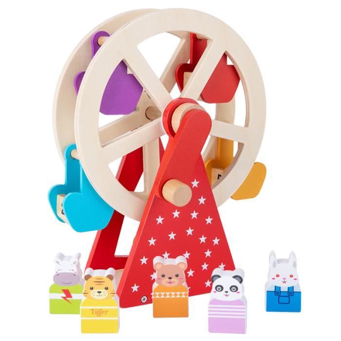 Jouets Grandes Roues en Bois pour Enfants - AMOUNE - Grande Roue à ...