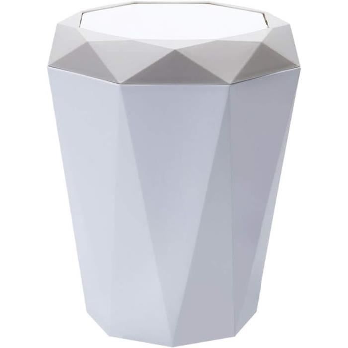 Poubelle de Recyclage Trash Can plastique Accueil Salon avec couverture ...