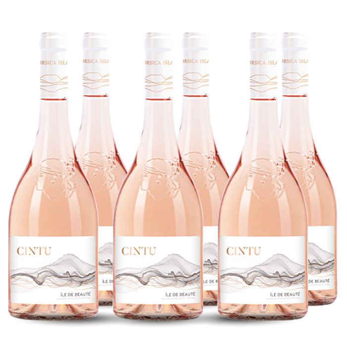 Cintu Ile de Beauté Rosé 2021 6x75cl - La cave Cdiscount