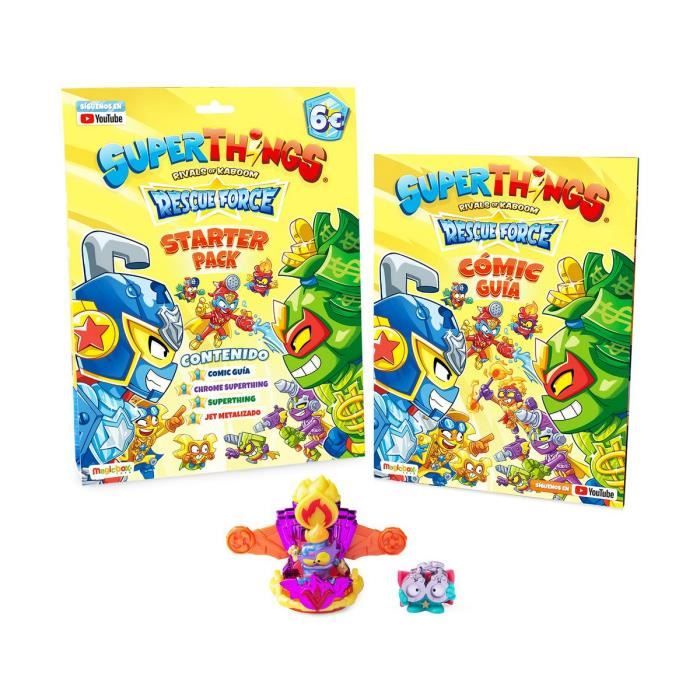 Playset Superthings Rescue Force Starter Pack & Comic 31 x 24,5 x 5 cm ...