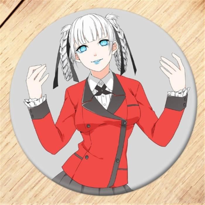 15 -Broche de dessin animé KAKEGURUI,accessoires de Badge Cosplay pour ...