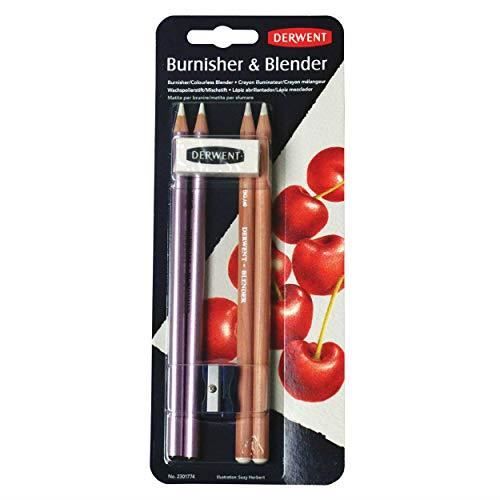 Derwent Blender and Burnisher Pencil Set, Drawing, Art Supplies ...