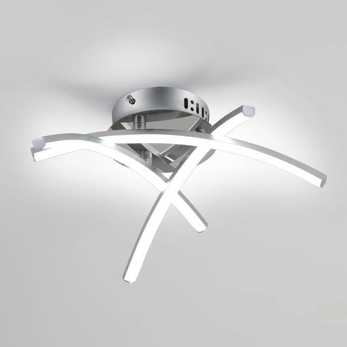 Plafonnier Led, 21W Luminaire Plafonnier Moderne, 6500K Éclairage De ...