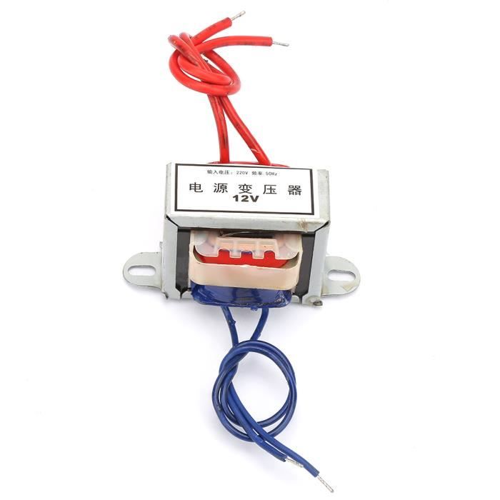 EJ.life transformateur de puissance EI Tension de sortie AC 12V/24V 3W ...