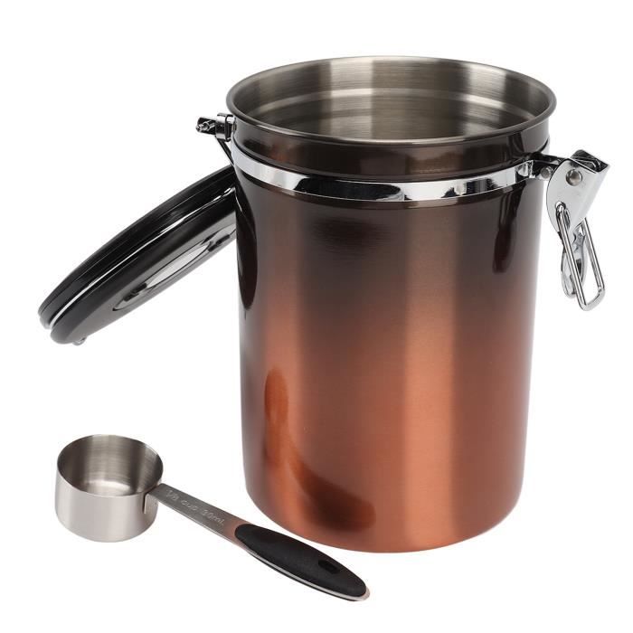 GOTOTOP boîte à café pour café moulu Récipient à café hermétique en ...