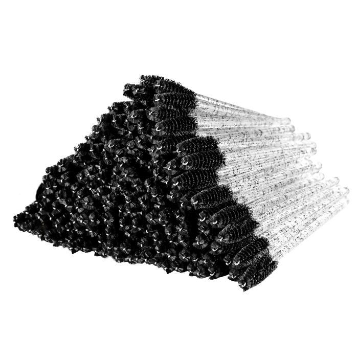Mascara Stick Brosse à cils Applicateur Pinceau à sourcils 100 pièces ...