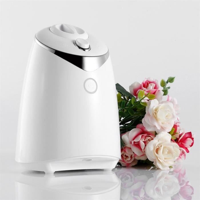 Machine de masque facial aux fruits et légumes fait à la maison, rappel ...