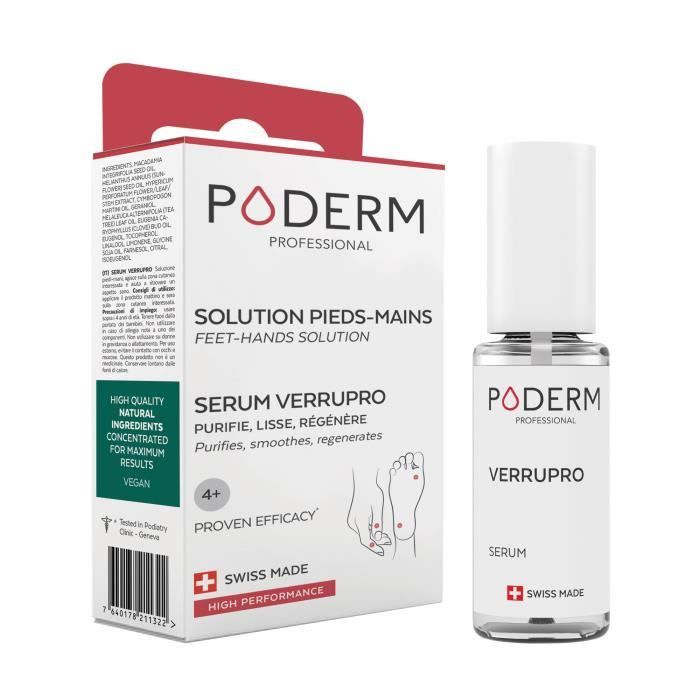 PODERM • Verrupro Solution Pieds et Mains • Recommandé par les ...