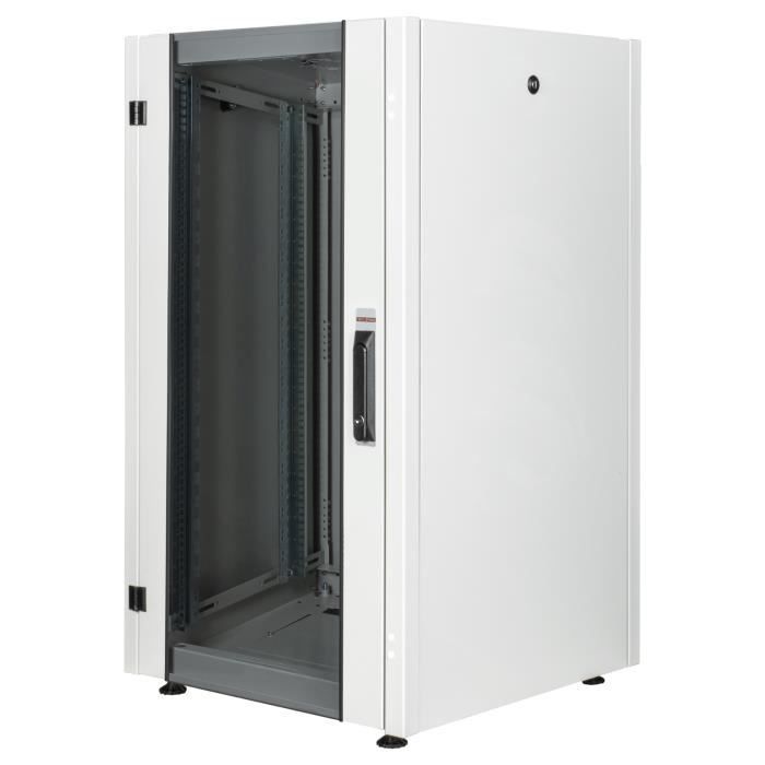 RackMatic Armoire Rack 19" Mobirack debout 22U Largeur 600 Profondeur ...