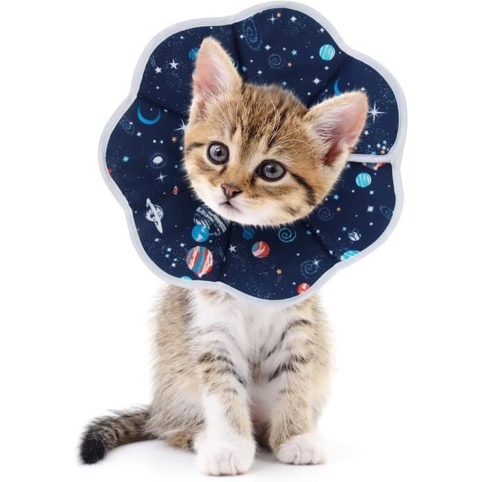 SLSON Collerette pour chat et chiot - Col réglable Soft Cone Recovery ...