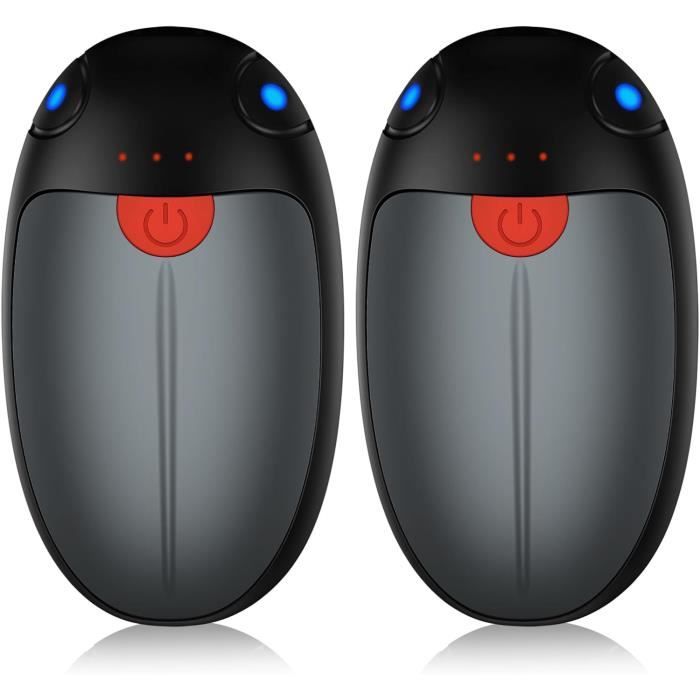 VTHW Chauffe Main Rechargeable, Chaufferette Main Reutilisable 6000mAH ...