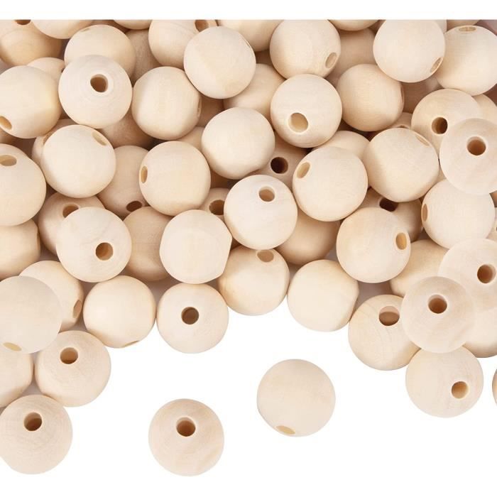 Perles eois Naturel Rondes 20mm beads pour Fabrication de Bijoux ...