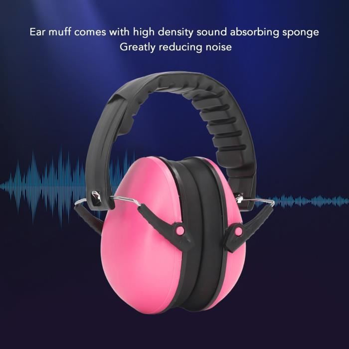 Cache-oreilles Casque Antibruit de Protection Auditive - TMISHION ...