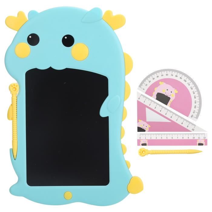 Tableau d'écriture LCD 8,5'' avec règle triangulaire et stylo pour ...