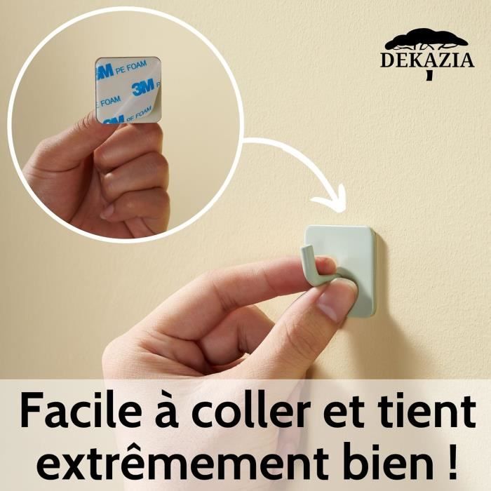 8 Crochet Adhésif Porte Manteau Enfant Bleu | Patere Enfant, Porte Manteau Mural Enfant, Patere ...