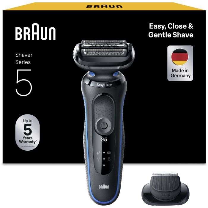 Rasoir lectrique BRAUN SERIES 5 51 B1000s 50 Min D autonomie rasoir-lectrique-braun-series-5-51-b1000s-50-min-d-autonomie