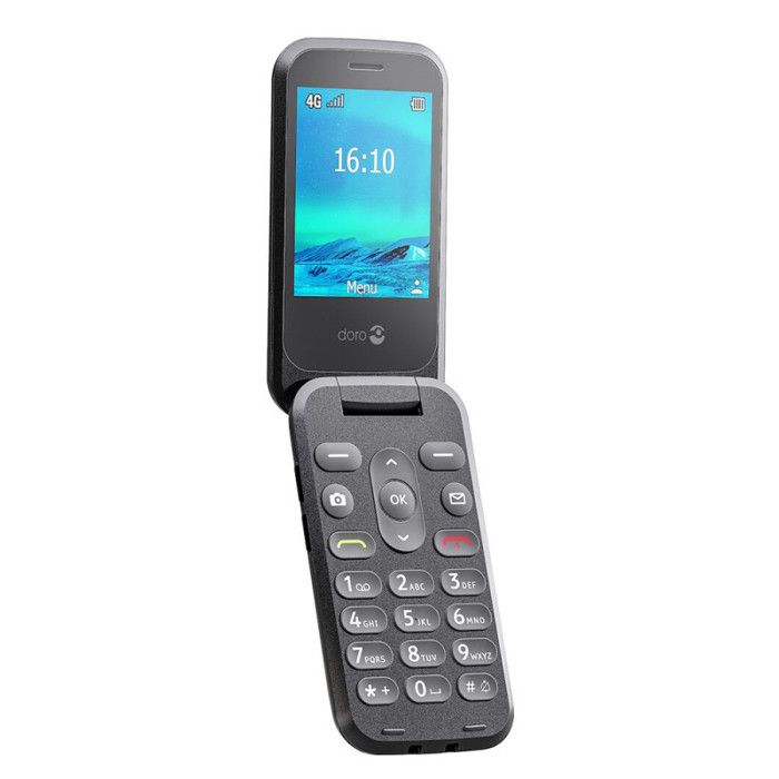 Téléphone portable bloc séniors Doro 2800 2,8 Micro SIM Noir ...