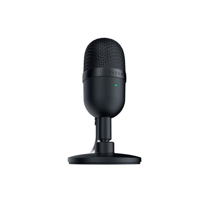 RAZER - Microphone Ultra Compact - Seiren Mini Desktop - Noir ...