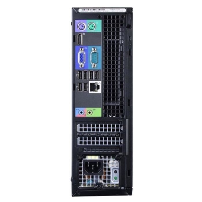 PC Dell OptiPlex 990 SFF Ecran 19" i7-2600 RAM 4Go SSD 480Go Windows 10 ...