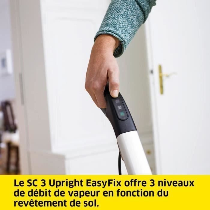 Krcher Balais Vapeur SC 3 Upright Easyfix 3 modes de nettoyage prt en 30 secondes - Cdiscount ...